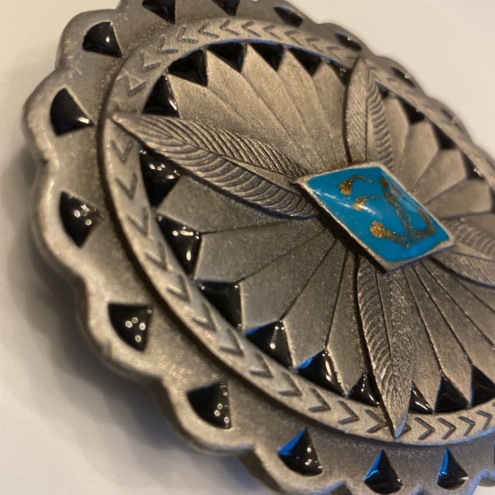 Vintage 1997 Beautiful Western Belt Buckle , Made In … - Gem